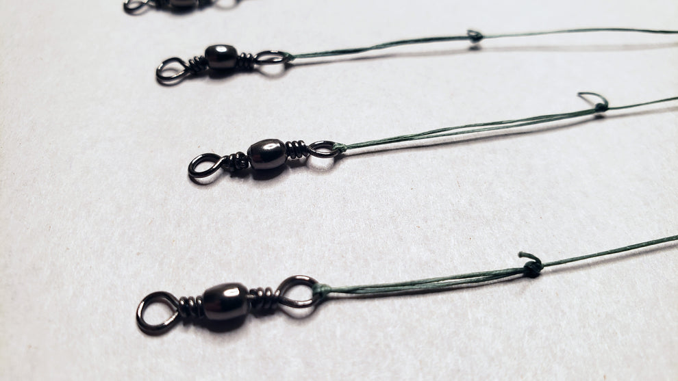 Hair Rig Hook Links with Rig Keeper - Hand Tied – Tom's Tackle Shop